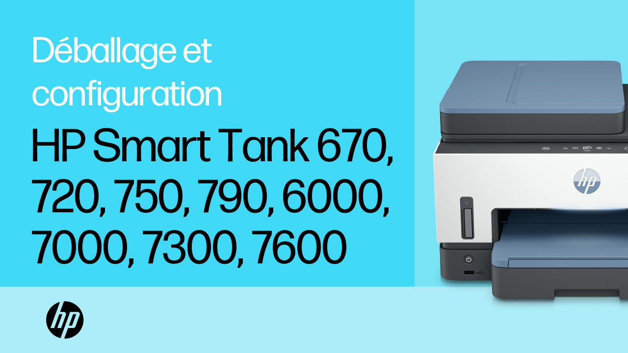 Imprimante Tout-en-un HP Smart Tank 7007 Installation | Assistance HP®