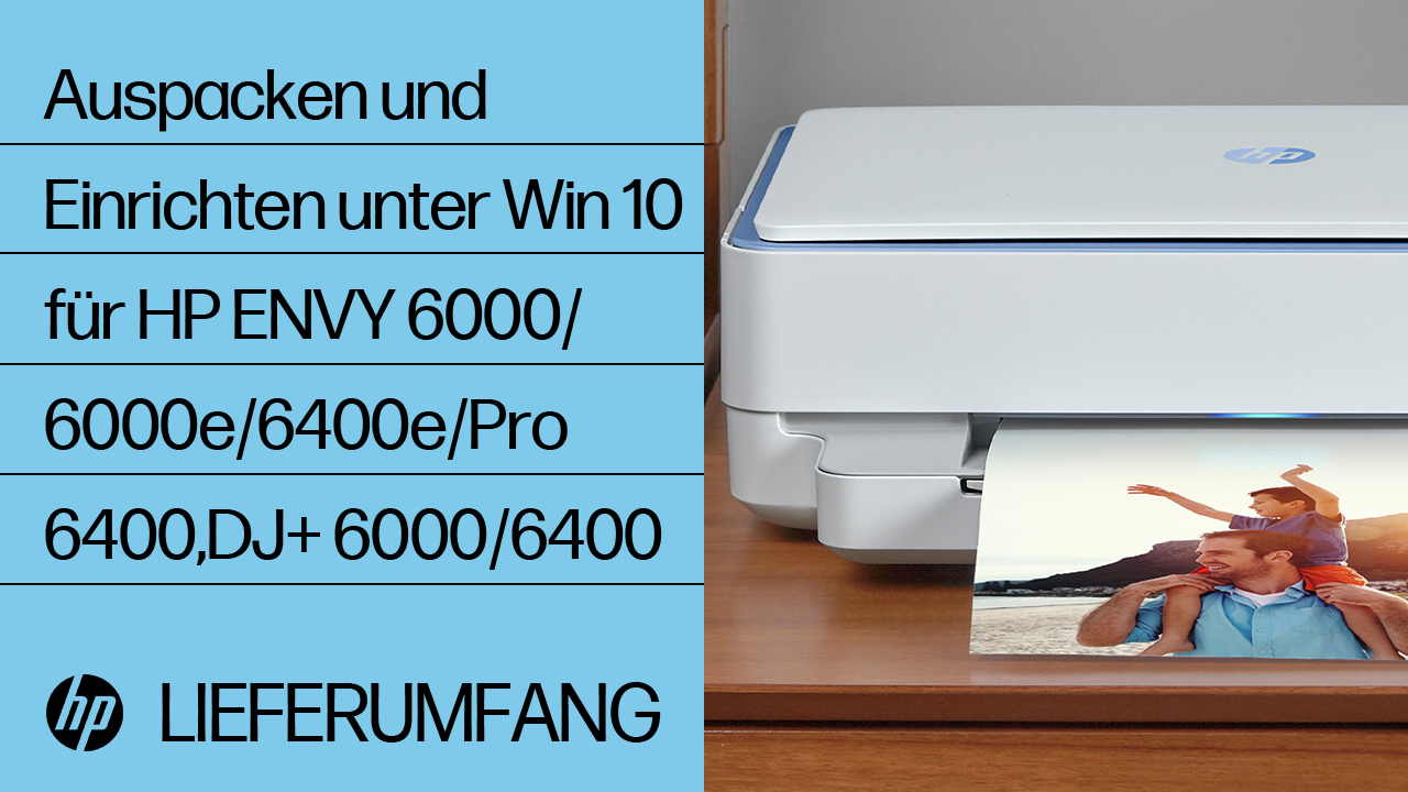 HP ENVY 6020e All-in-One-Drucker Einrichtung | HP® Support