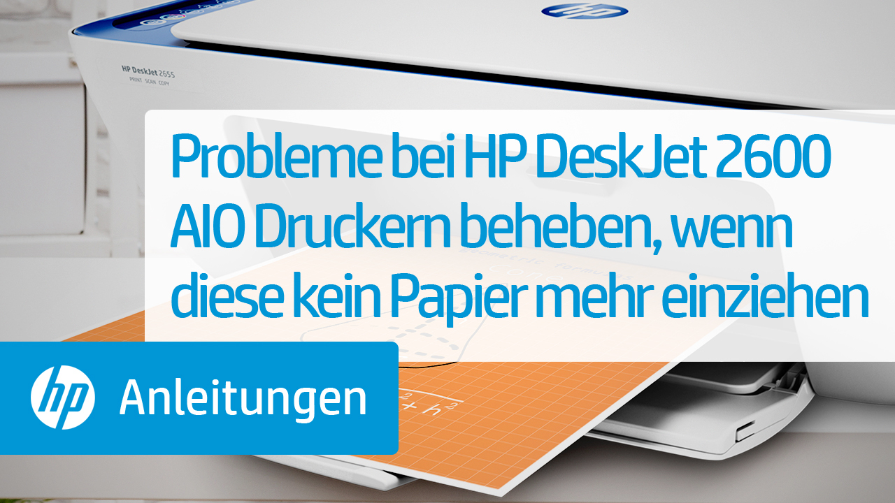 HP DeskJet 2620 All-in-One-Drucker Einrichtung | HP® Support