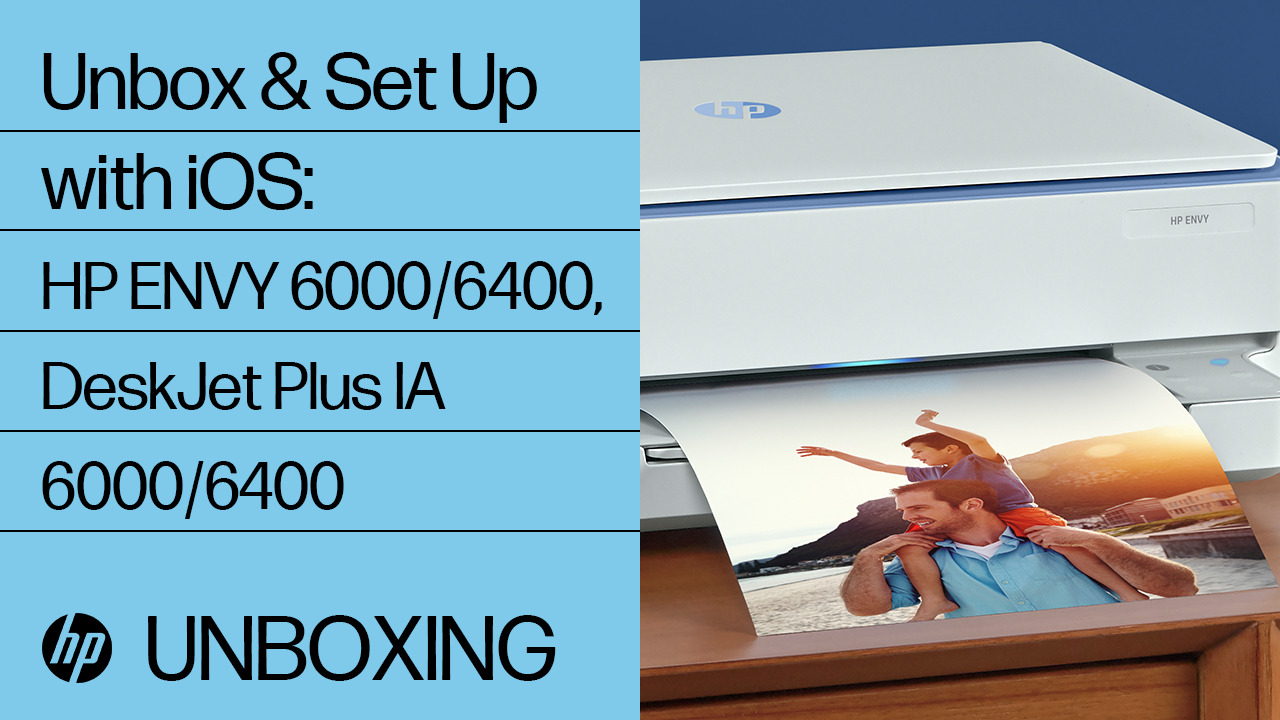 HP ENVY 6065e All-in-One Printer Setup | HP® Support