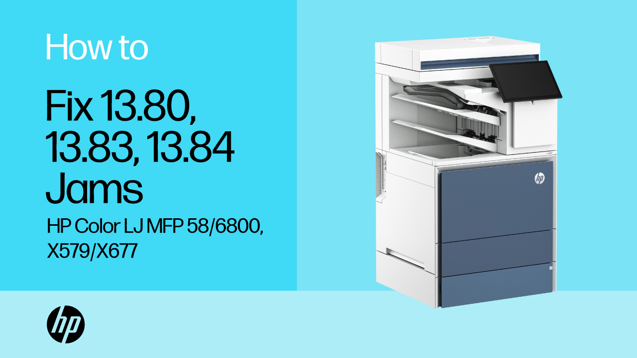 HP Color LaserJet Enterprise MFP 5800, 6800, 6801, X57945, X58045, X677 ...