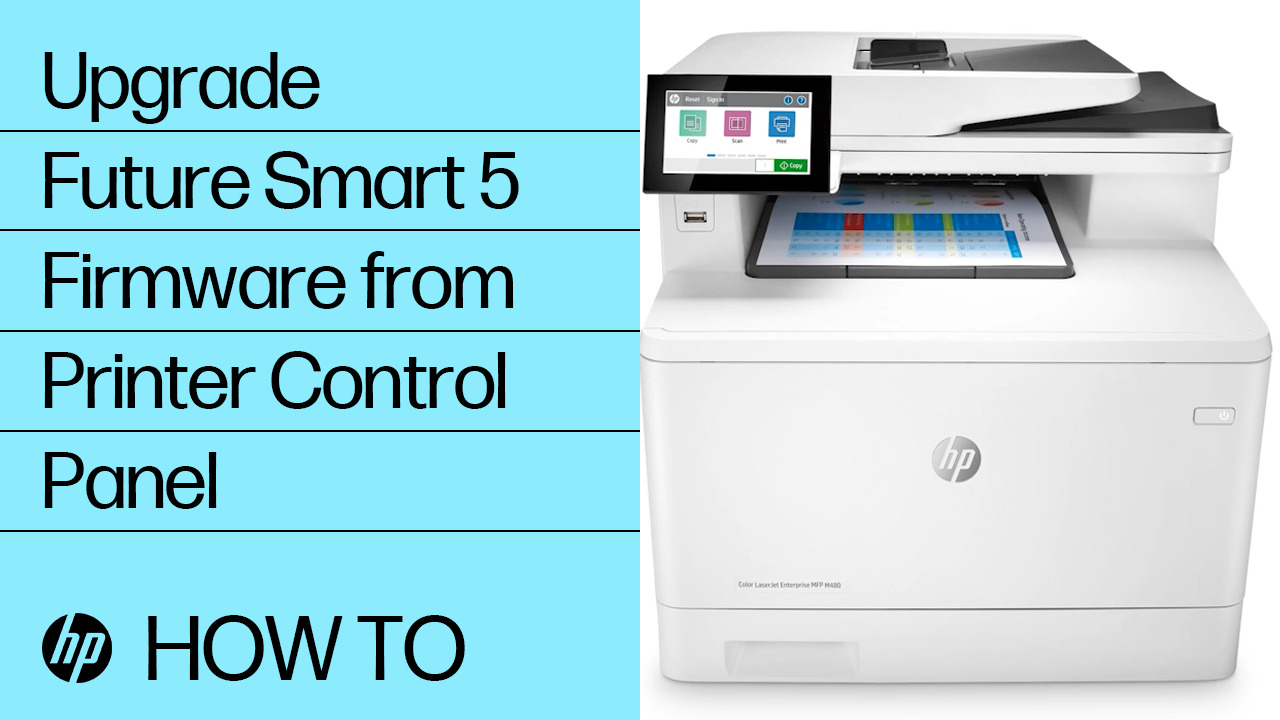 HP LaserJet Enterprise, HP LaserJet Managed - Update the printer ...