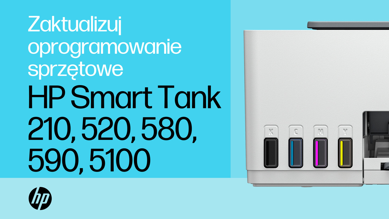 Drukarka HP Smart Tank 580 All-in-One Pobieranie oprogramowania i sterowników | HP® Support