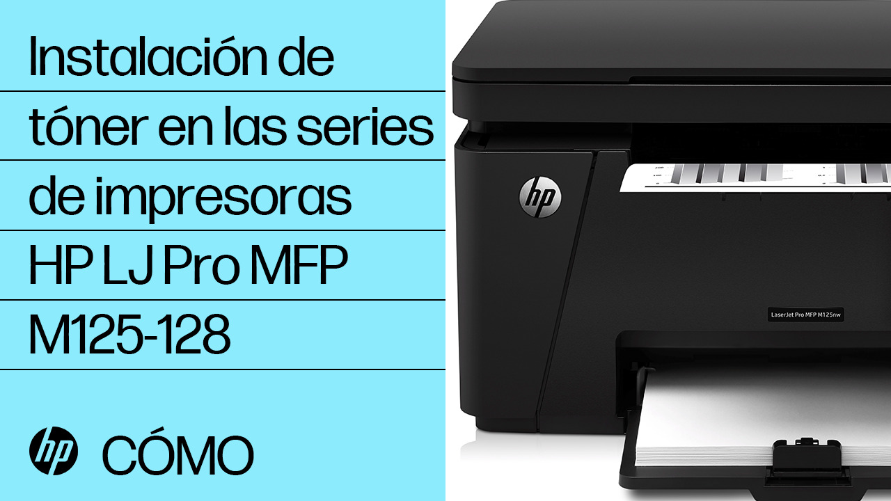 HP LaserJet Pro M125a MFP : configuración | Soporte de HP®
