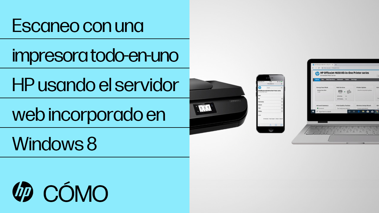 Usar el servidor web incorporado (EWS) de la impresora HP | Soporte HP®