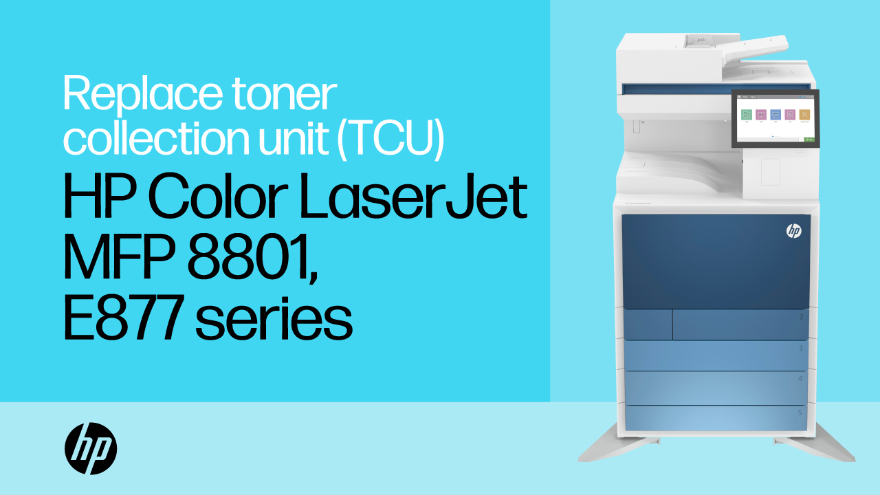 HP Color LaserJet Managed MFP E877, E87740, E87750, E87760, E87770 ...