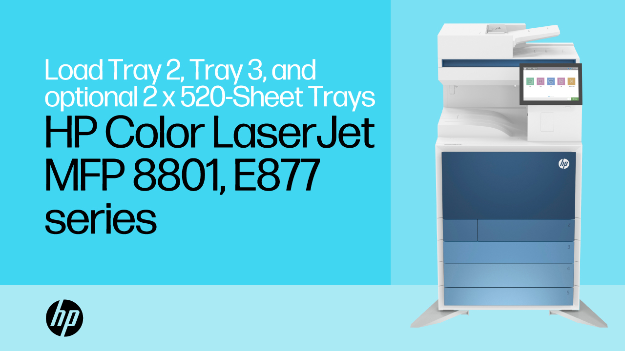 HP Color LaserJet Managed MFP E877, E87740, E87750, E87760, E87770 ...