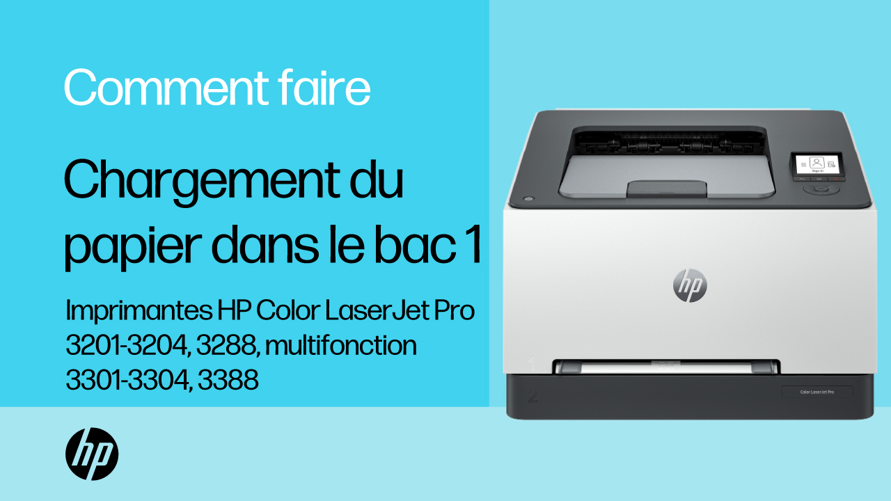 Imprimante multifonction HP Color LaserJet Pro 3303sdw Installation ...