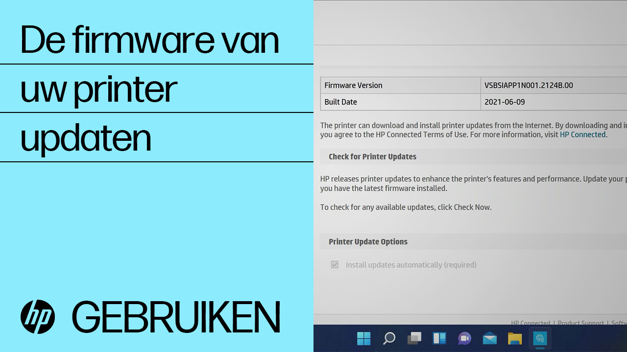 De firmware bijwerken op een HP printer | HP® ondersteuning