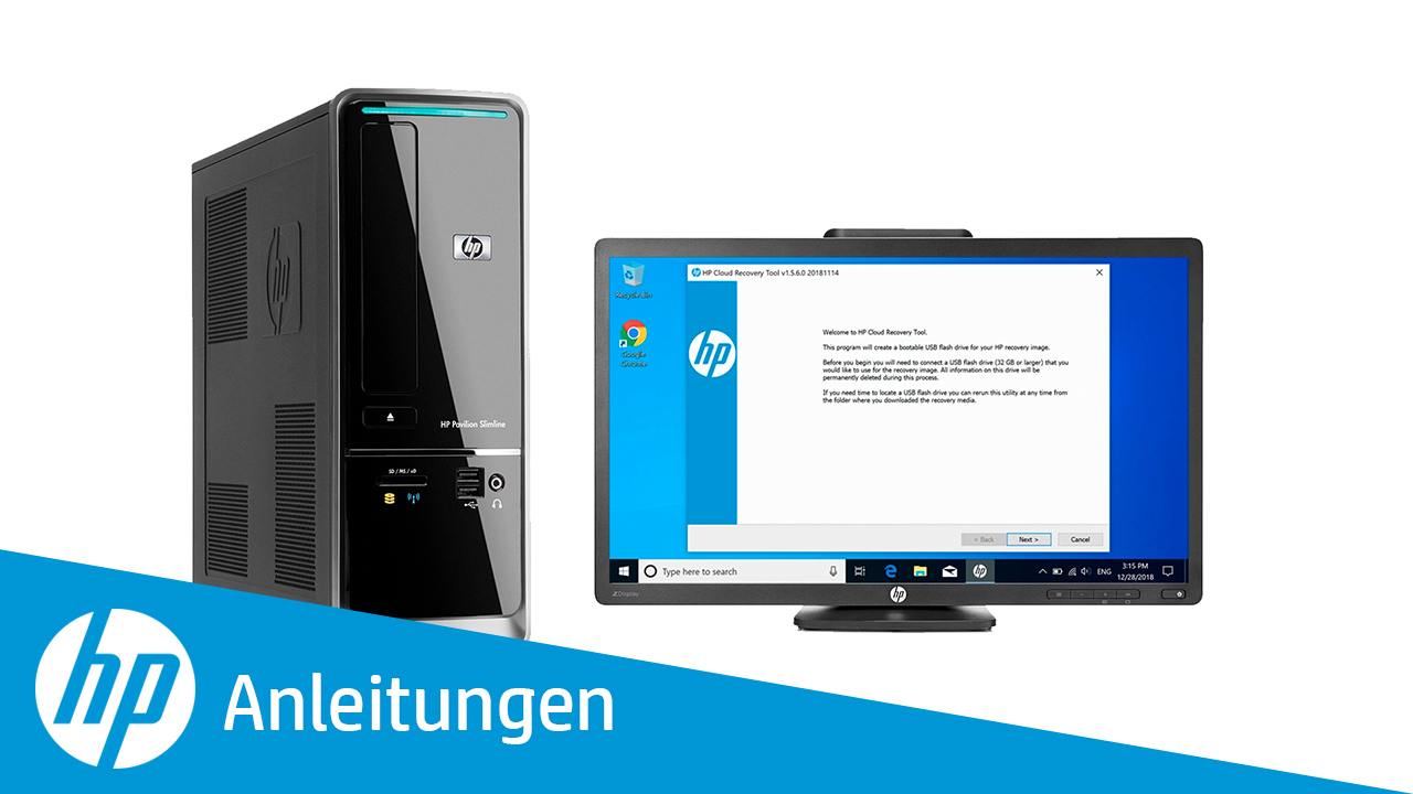 HP Consumer PCs - Using the HP Cloud Recovery Tool in Windows 11 and 10 ...