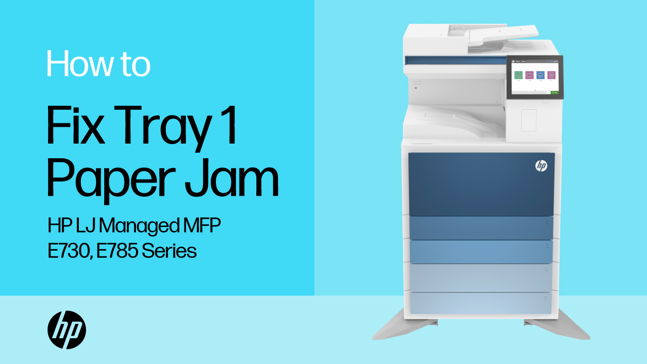 HP LaserJet MFP E730, E785, E73025, E73030, E78523, E78528 - 13.A1 jam ...