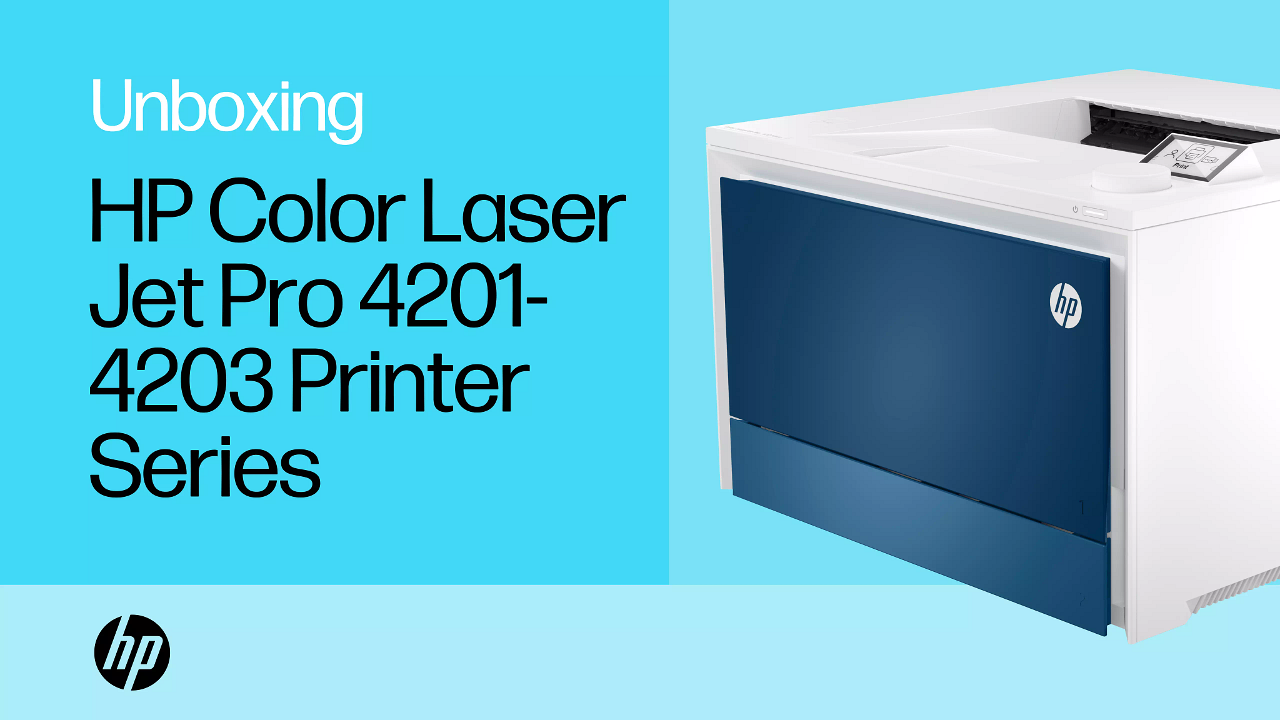 HP Color LaserJet Pro 4203cdn Printer Setup | HP® Support