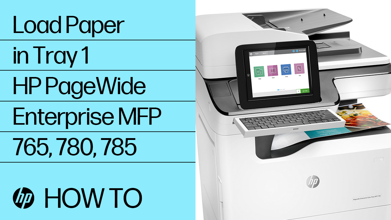 HP PageWide - Videos on how to clear jams, install cartridges, load ...