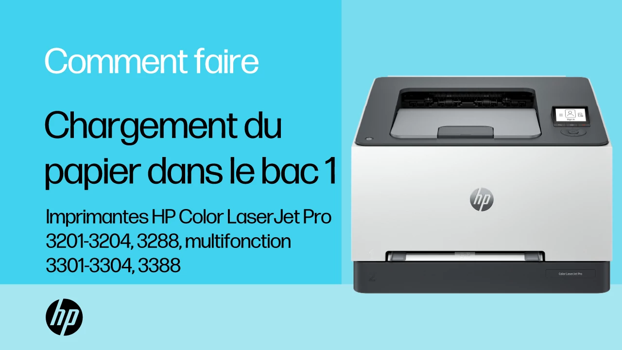 Imprimante multifonction HP Color LaserJet Pro 3303fdn Installation ...