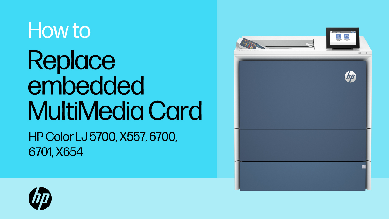 HP Color LaserJet Enterprise 5700, 6700, X557, X654 - Removal and ...