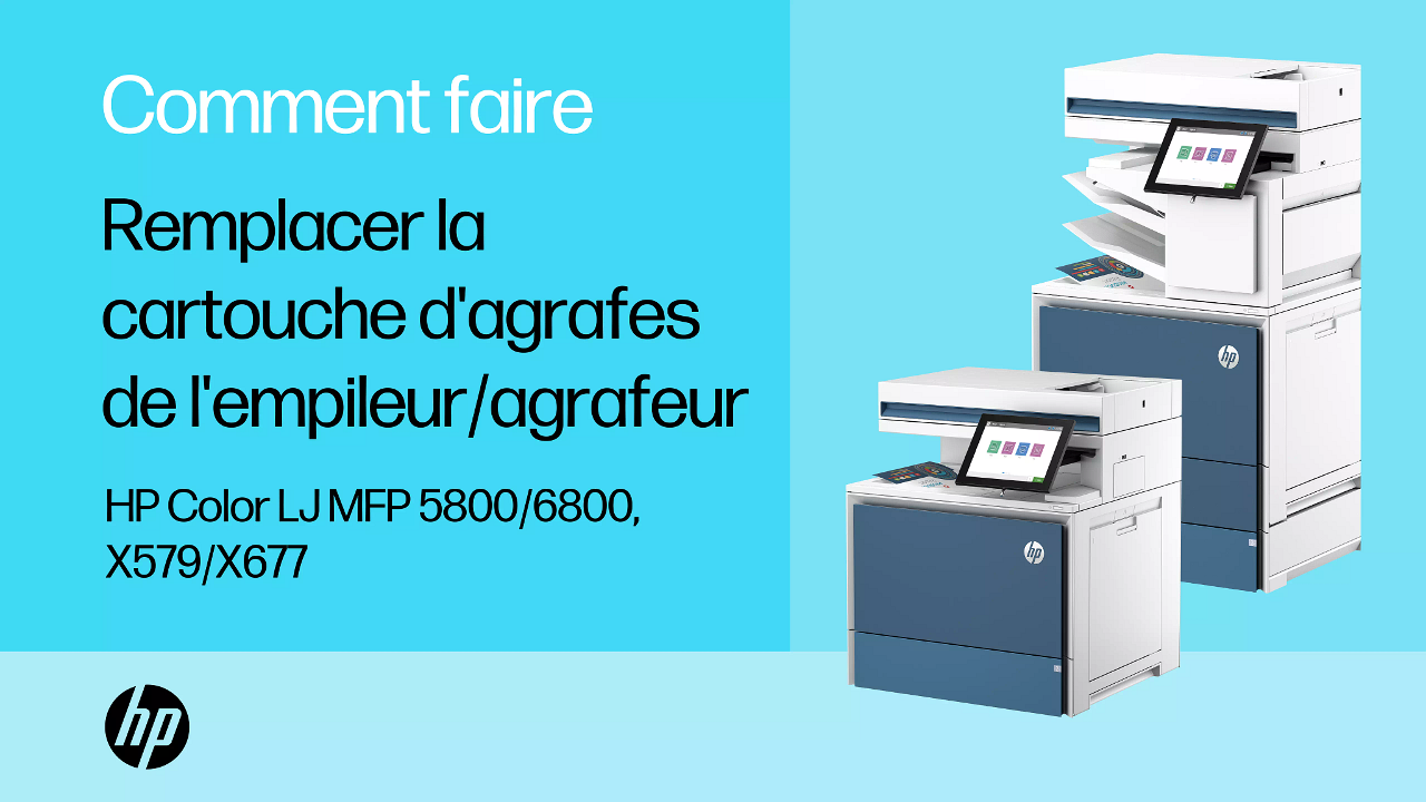 Imprimantes multifonctions HP Color LaserJet Enterprise 5800, 6800 ...