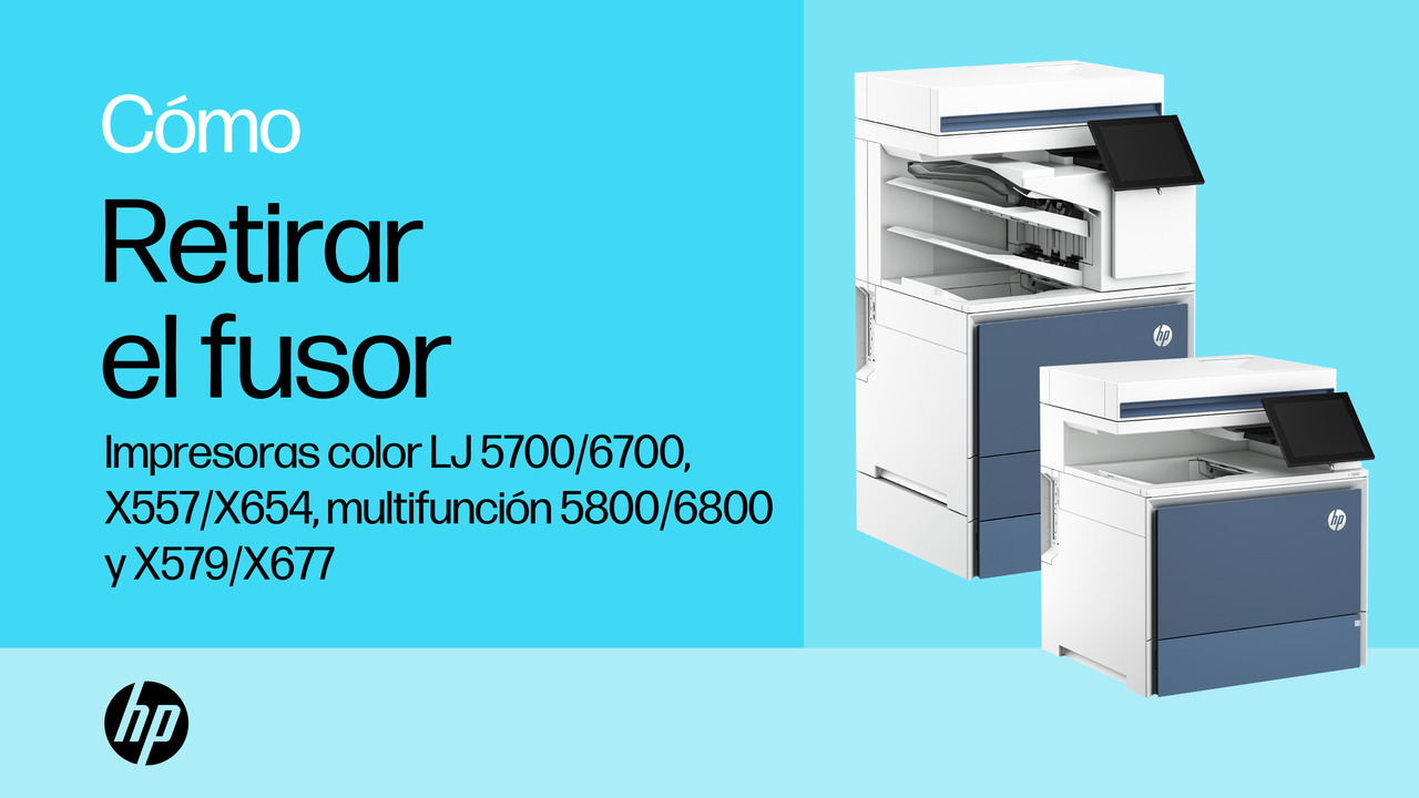 HP Color LaserJet 5700, 5800, X57945, X557 - Extracción y sustitución ...