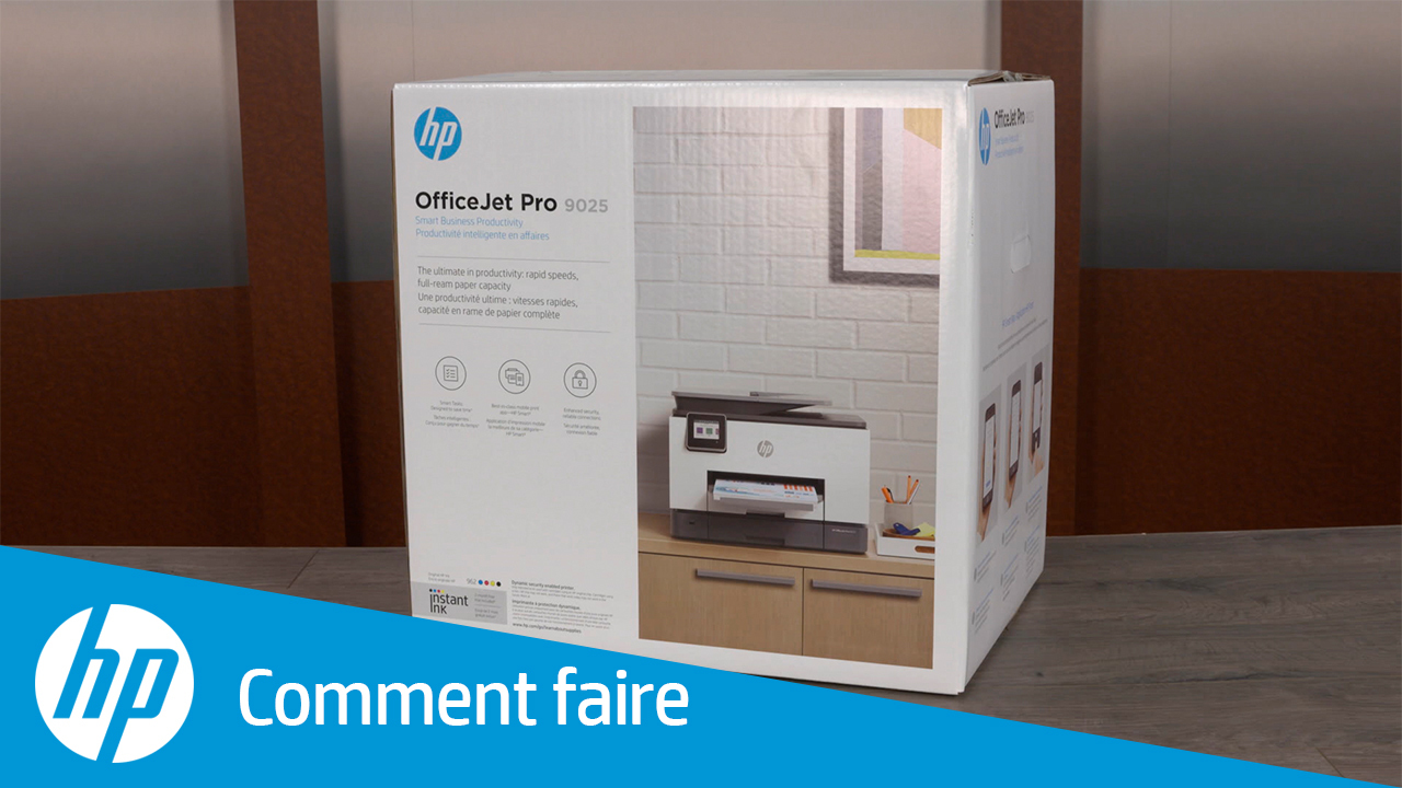 Imprimante tout-en-un HP OfficeJet Pro 9013 Installation | Assistance HP®