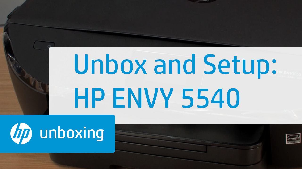 HP ENVY 5546 All-in-One Printer Setup | HP® Support