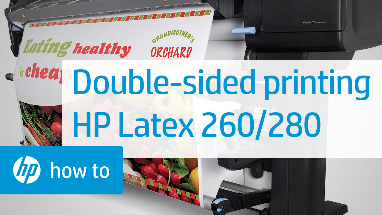 HP Designjet L26500 printer series - Double-sided printing | Assistance HP®