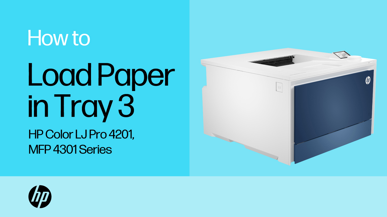 HP Color LaserJet Pro 4201, 4202, 4203, MFP 4301, 4302, 4303 - Load ...