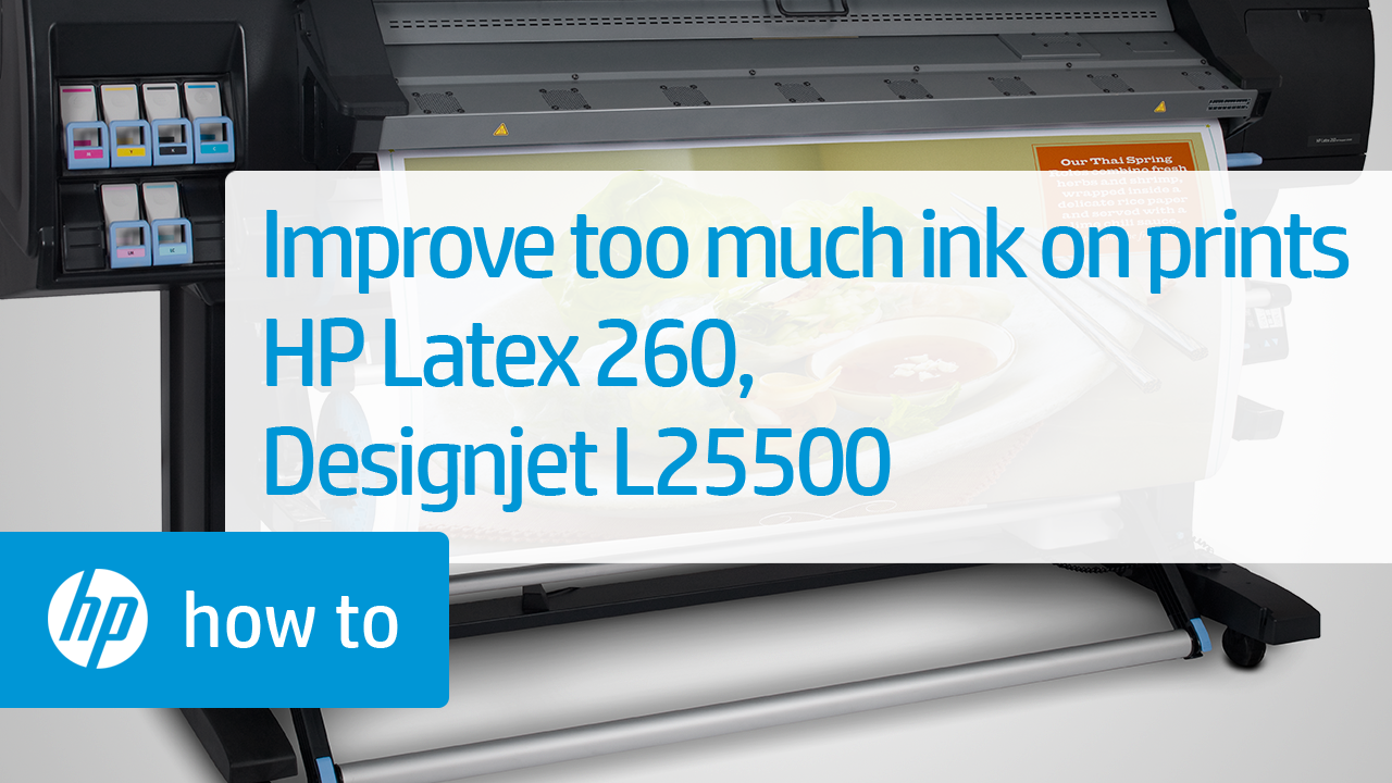 HP Designjet L25500 and Latex 260 (Designjet L26500) Printers - Video ...