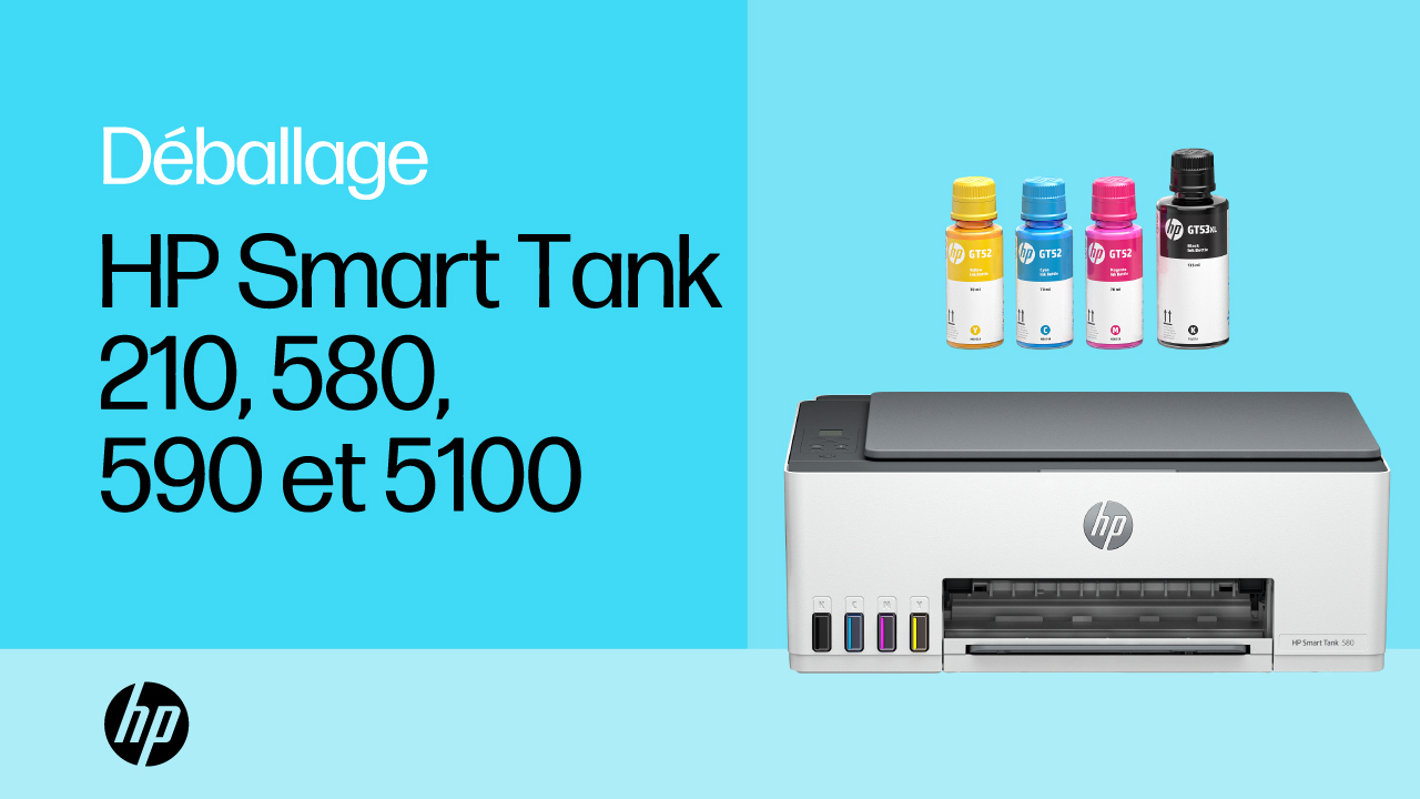 Imprimante Tout-en-un HP Smart Tank 5104 Installation | Assistance HP®