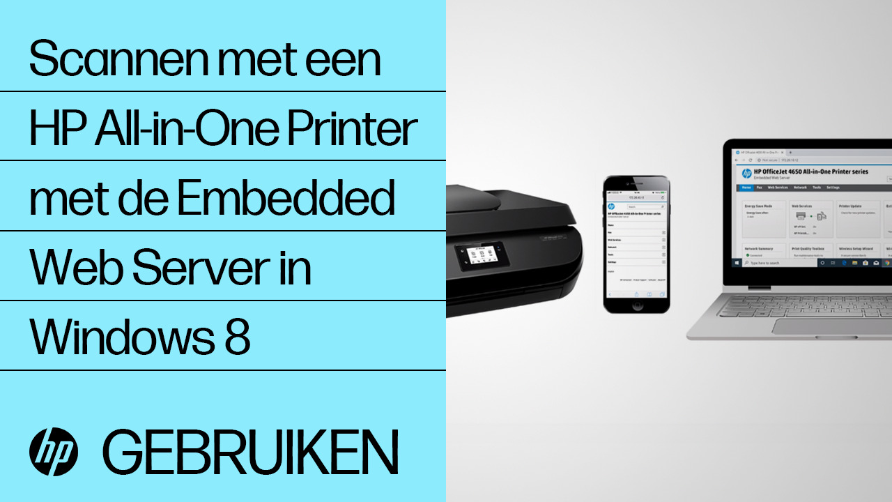 Gebruik de HP printer Embedded Web Server (EWS) | HP® ondersteuning