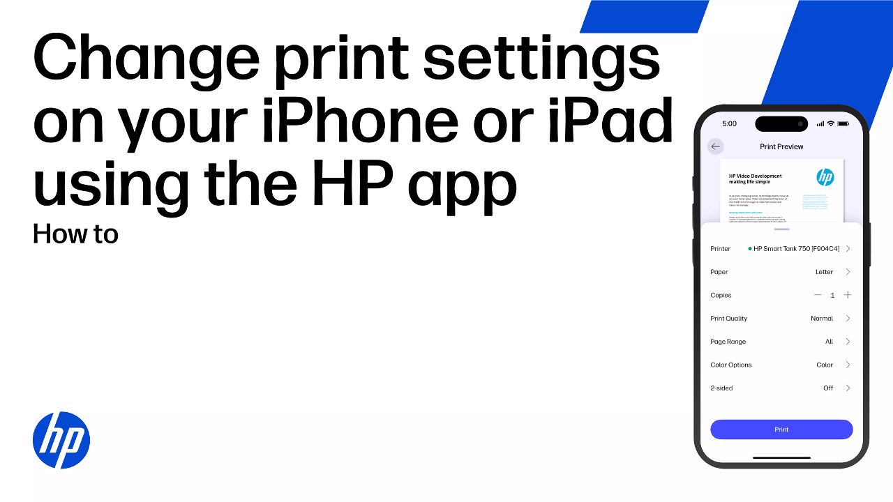 HP print settings guide | HP® Support