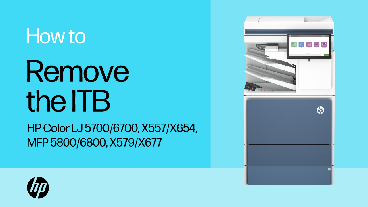 HP Color LaserJet Enterprise 6700, 6800, X654, X677 - Removal and ...