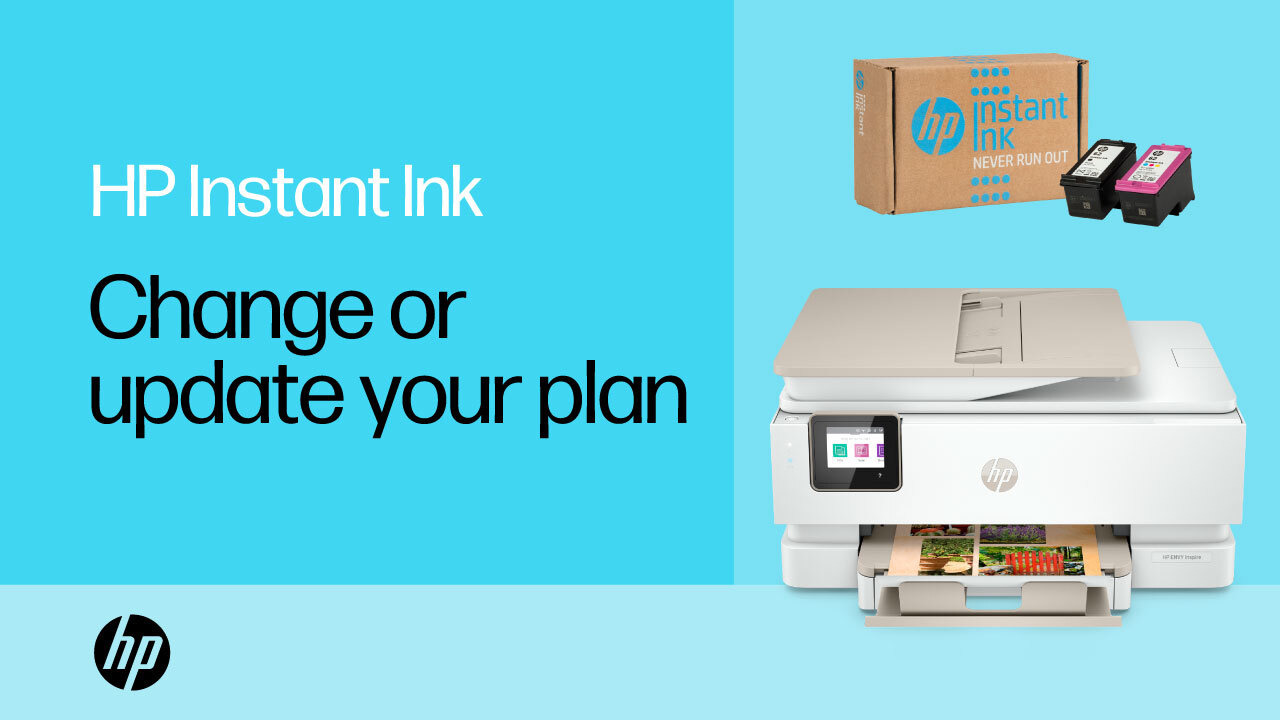 Instant Ink billing and plan management | HP® Support