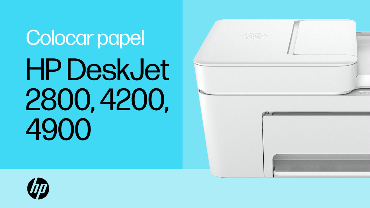 Impressora multifuncional HP DeskJet série 2800 Configuração | Suporte HP®