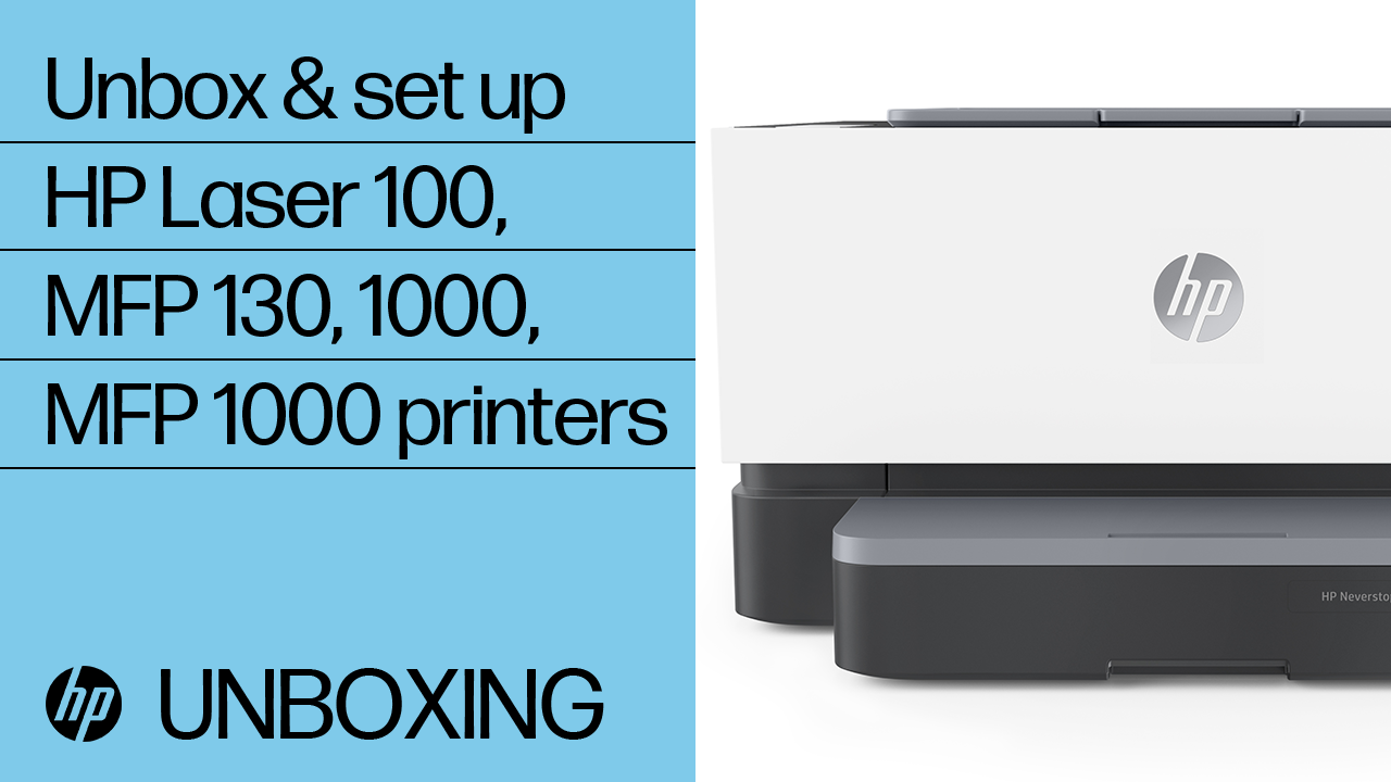 HP Laser 107w Setup | HP® Support