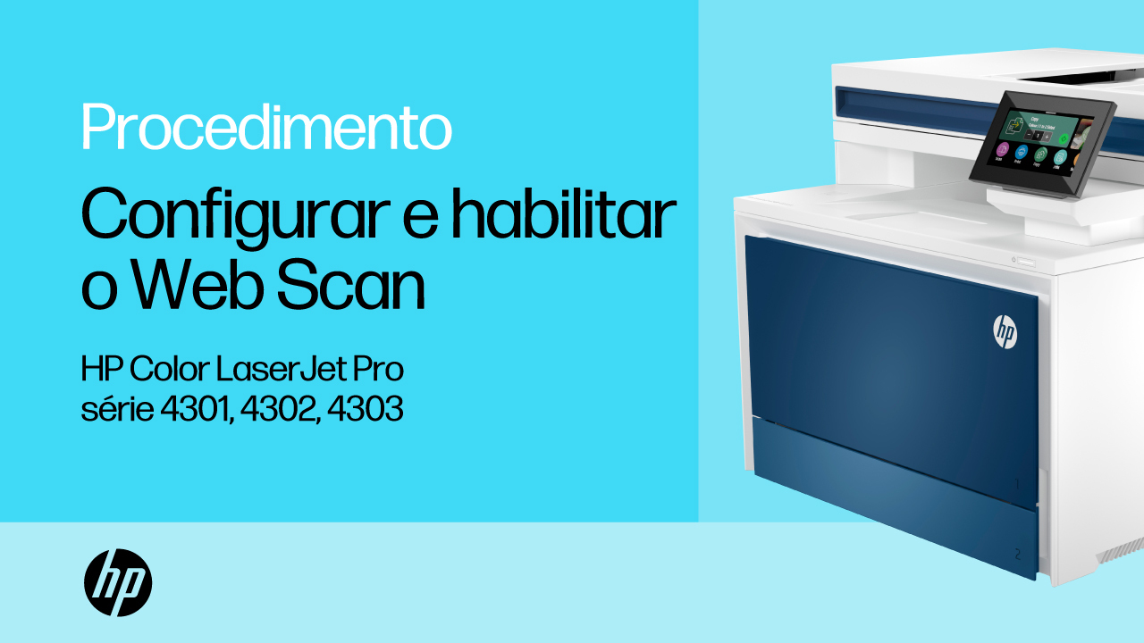 HP Color LaserJet Pro MFP 4301, 4302, 4303 - Digitalizar para um computador utilizando o recurso ...