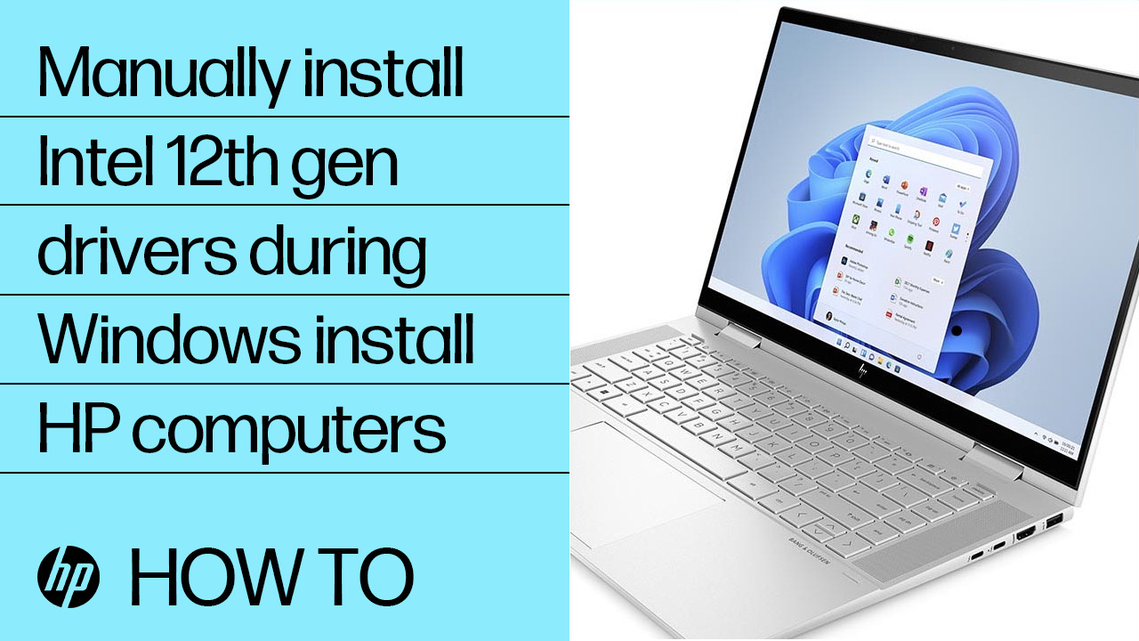 How to manually install drivers during Windows installation for Intel ...