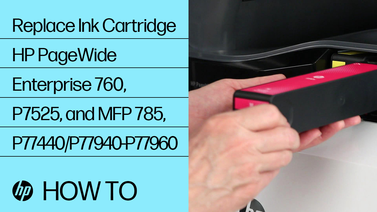 HP PageWide - Videos on how to clear jams, install cartridges, load ...