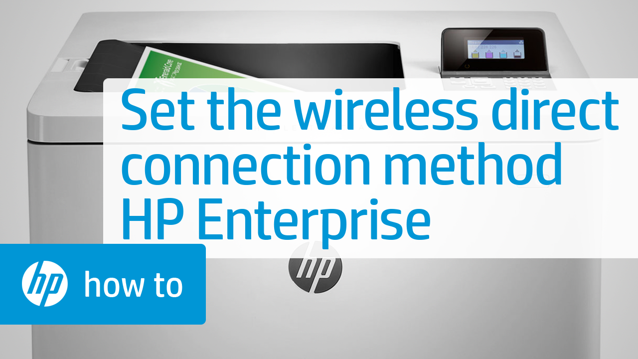 HP LaserJet Enterprise, HP PageWide Enterprise - Manage an HP Jetdirect ...