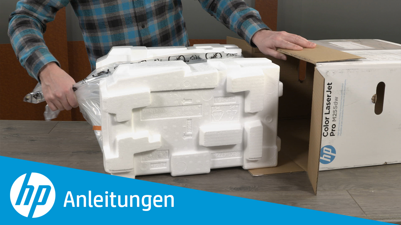 HP Color LaserJet Pro M255nw Einrichtung | HP® Support
