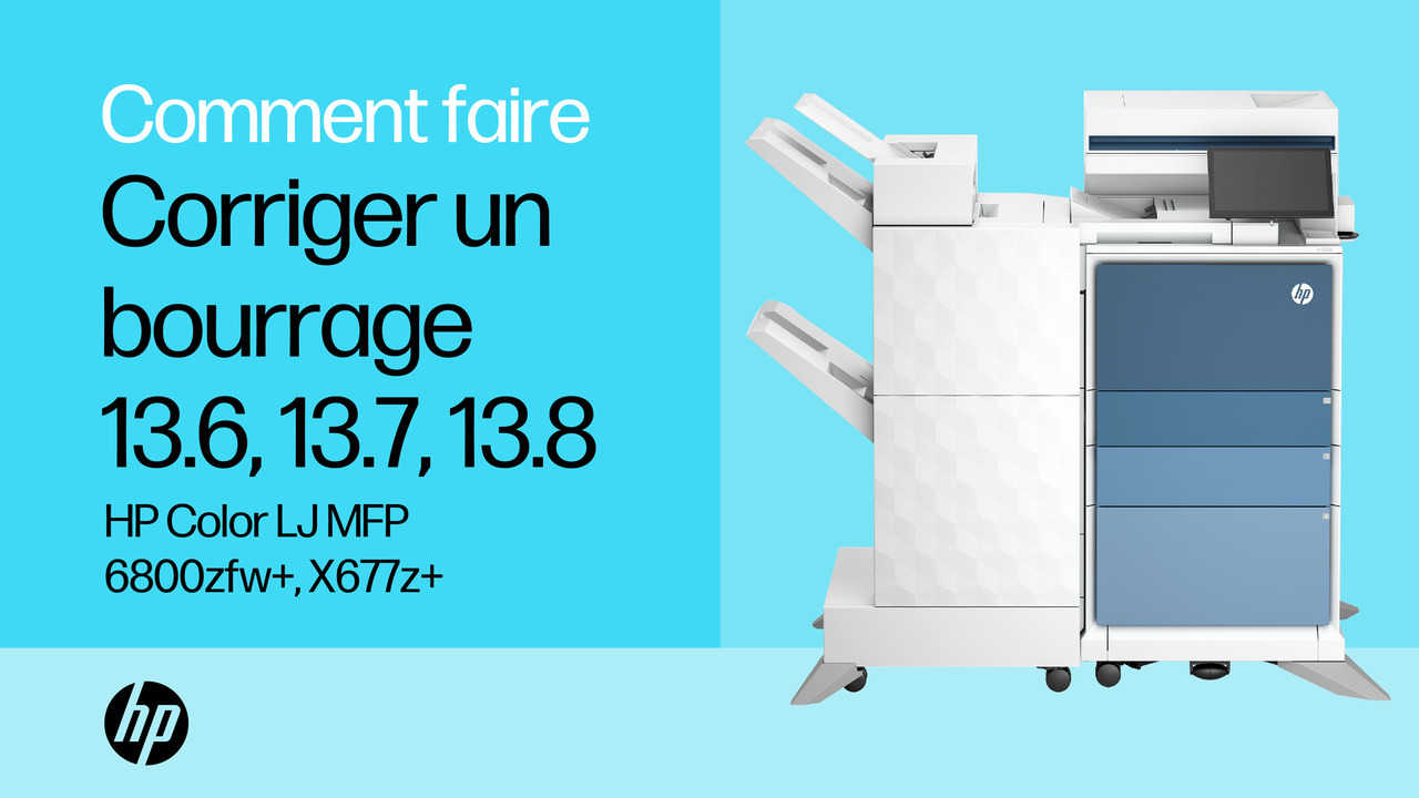 Imprimantes multifonctions HP Color LaserJet Enterprise 6800, 6801 ...