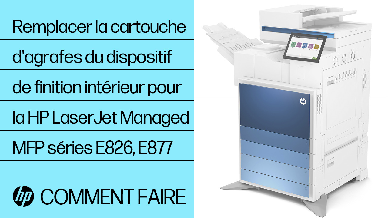 Imprimantes multifonctions HP LaserJet E786, E73130, E73135, E73140 ...