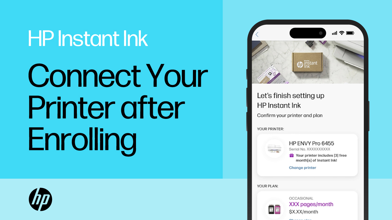 HP printers - Fixing Instant Ink enrollment error codes (HP Smart app ...