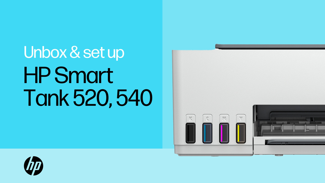 เครื่องพิมพ์ HP Smart Tank 520 All-in-One การตั้งค่า | เจ้าหน้าที่สนับสนุน HP®