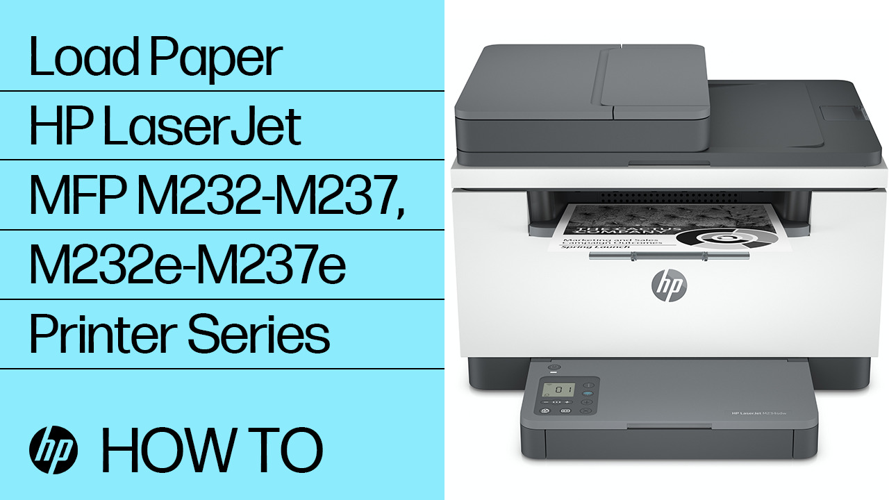 HP LaserJet MFP M234sdw Printer Setup | HP® Support