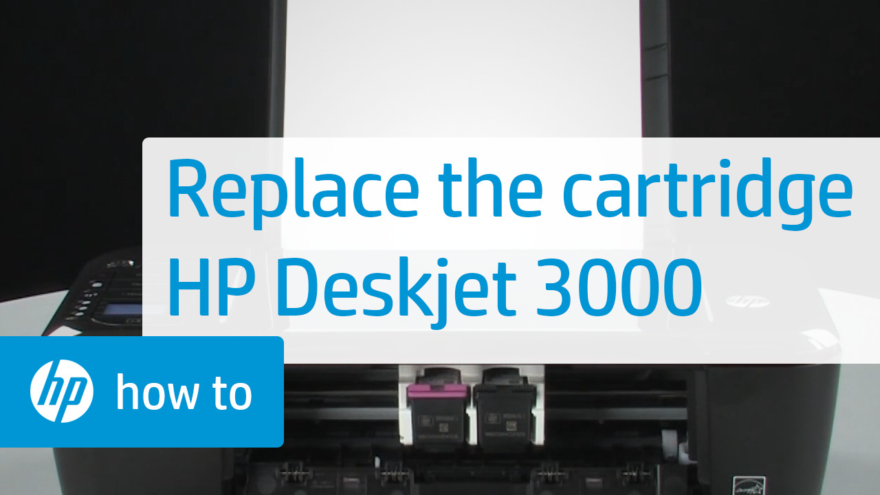 HP DeskJet 1000、2000、3000 打印机 – 更换墨盒 | HP® 支持