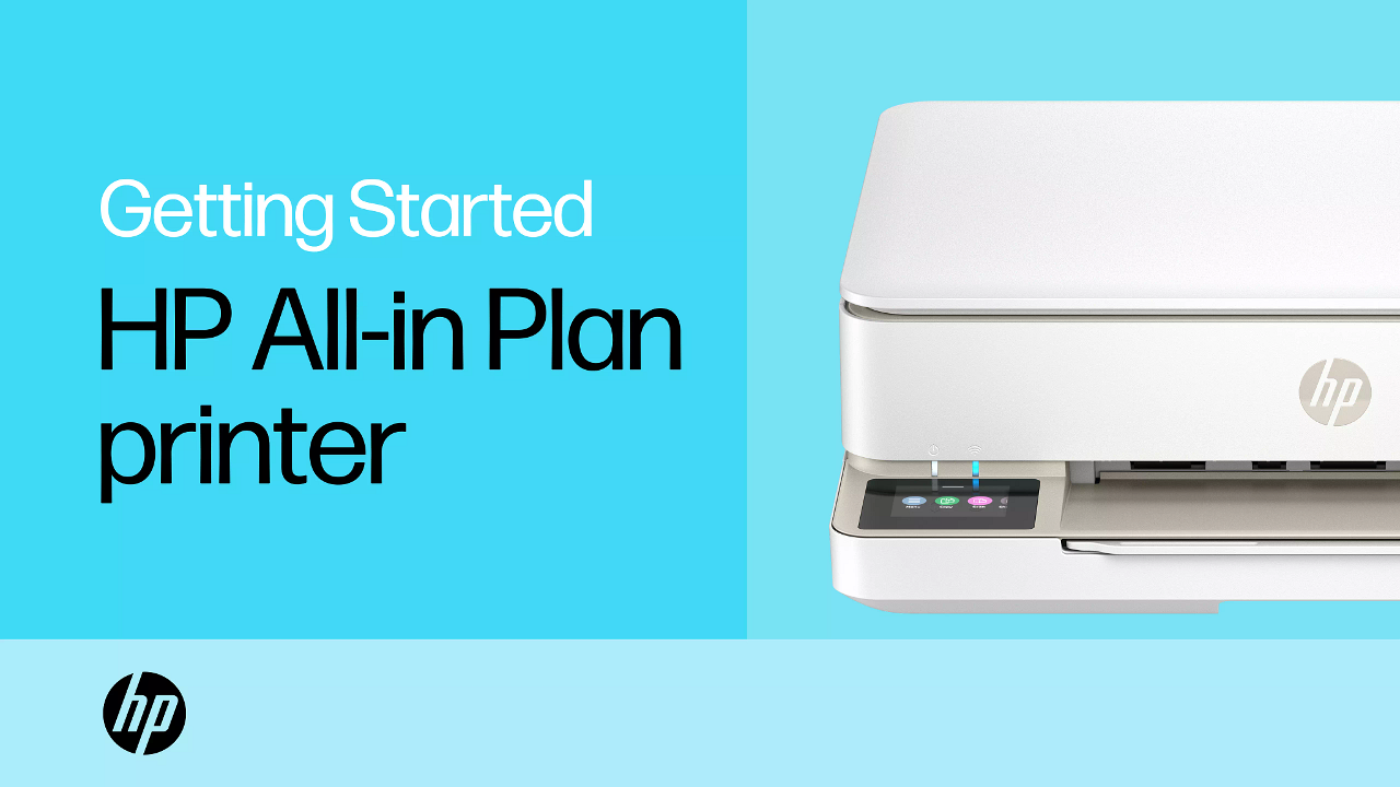 HP All-In Plan – Set up your Printer using HP App| HP® Support