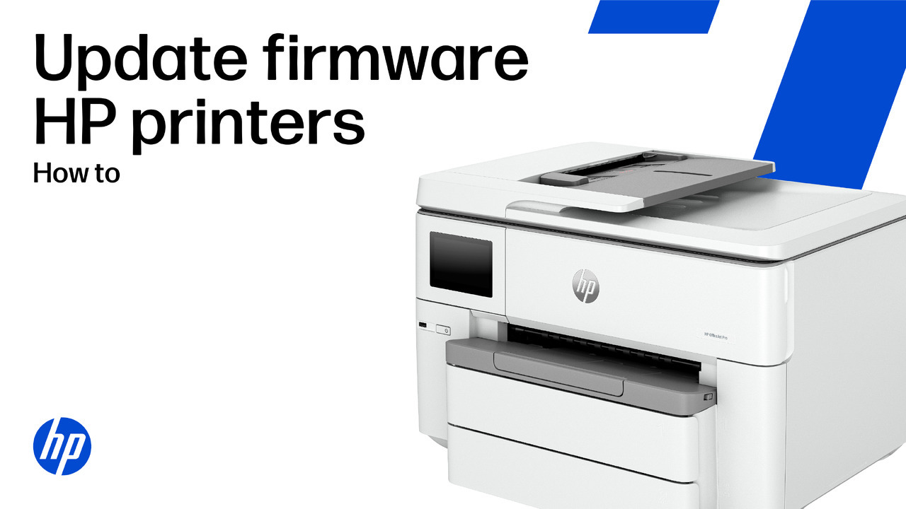 Update the firmware on an HP printer | HP® Support