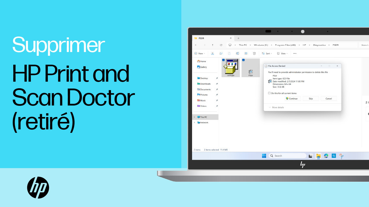 Imprimantes HP - HP Print and Scan Doctor est supprimé | Assistance HP®