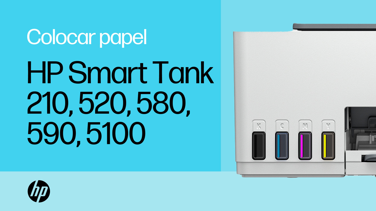 Impressora multifuncional HP Smart Tank 580 Configuração | Suporte HP®