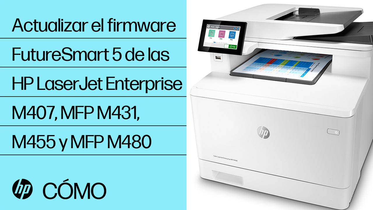 Impresora multifunción empresarial M480 HP Color LaserJet Descargas de ...