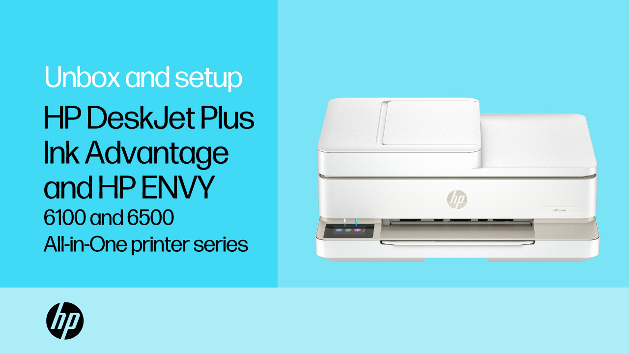 HP Envy 6100e All-in-One printerserie installeren | HP® Support